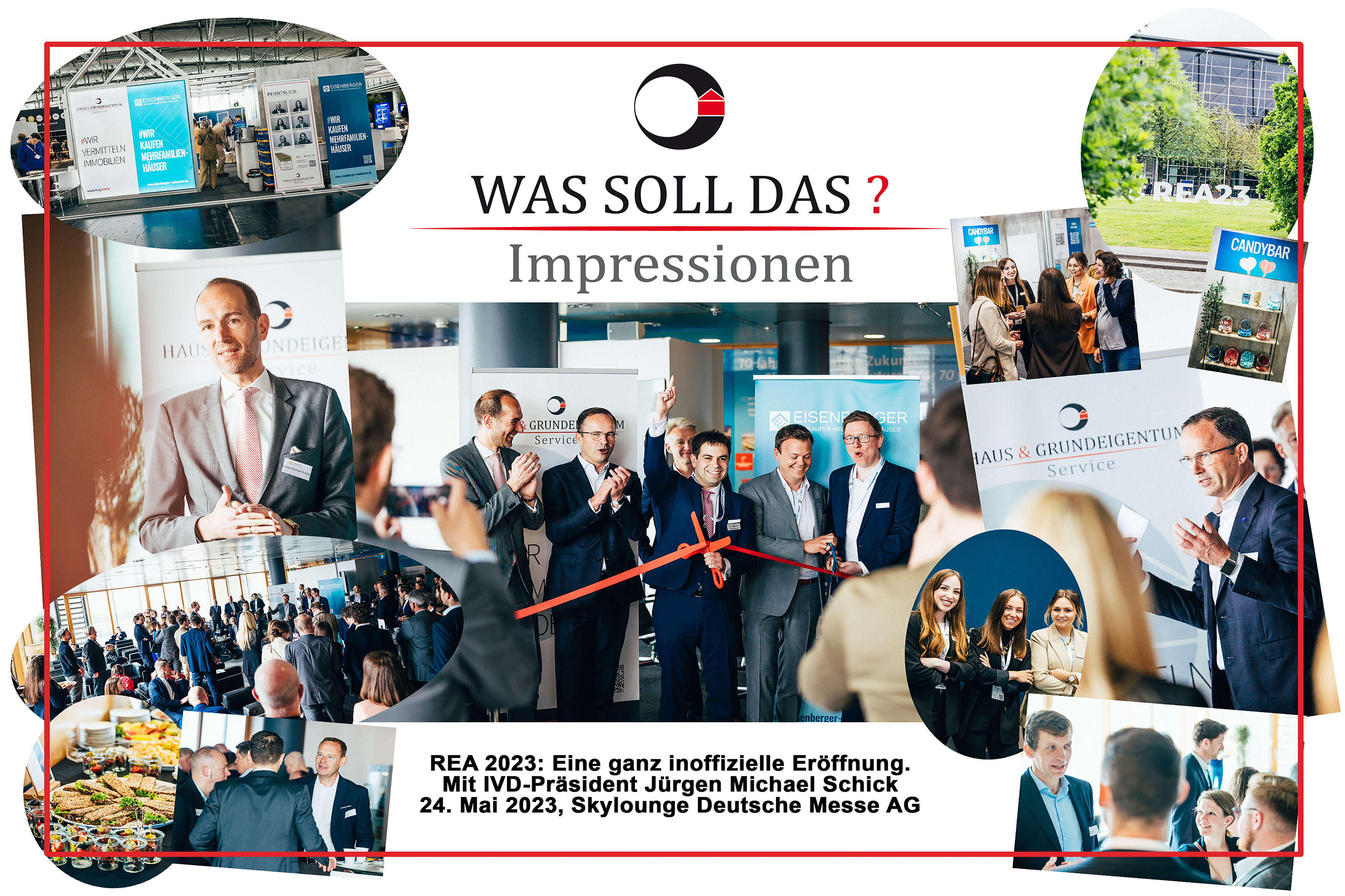 REA 2023: Eröffnung mit IVD-Präsident Jürgen Michael Schick